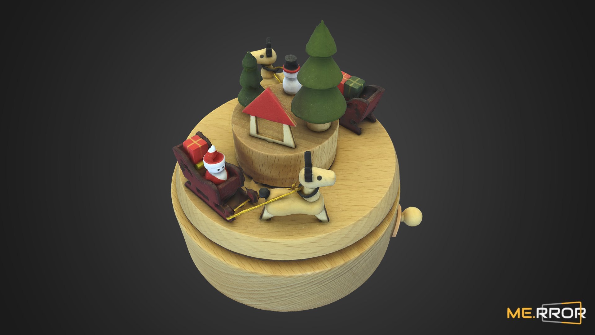 Christmas Music Box 3D model - TurboSquid 2015147
