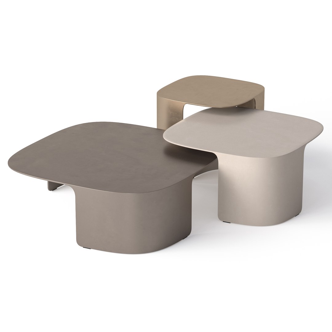 Davis Capas tables 3D model - TurboSquid 2108880