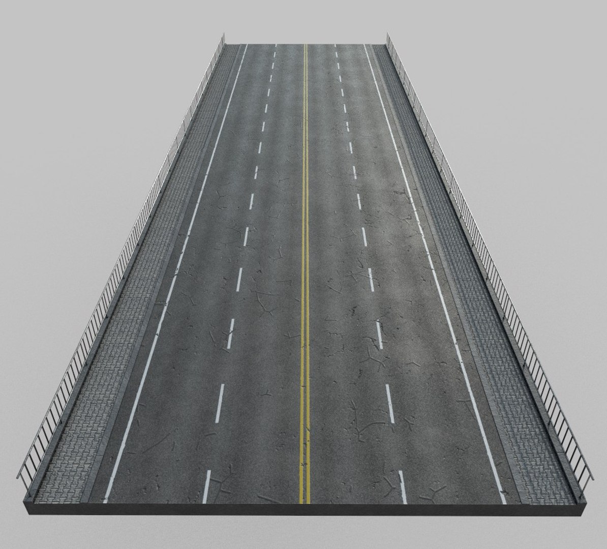 Modular Highway 3D Model - TurboSquid 1746240