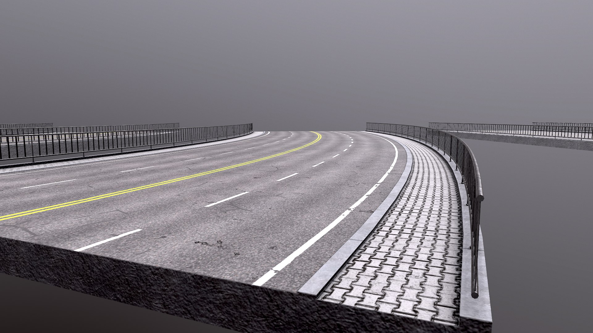 Modular Highway 3D Model - TurboSquid 1746240