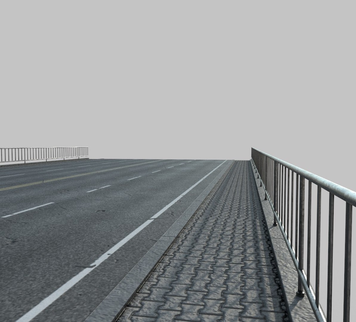 Modular Highway 3D Model - TurboSquid 1746240