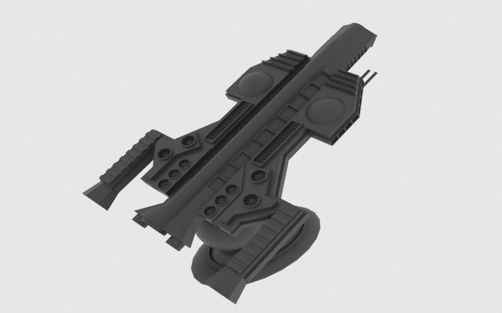 3D Te - 900 Spaceship - TurboSquid 1811248
