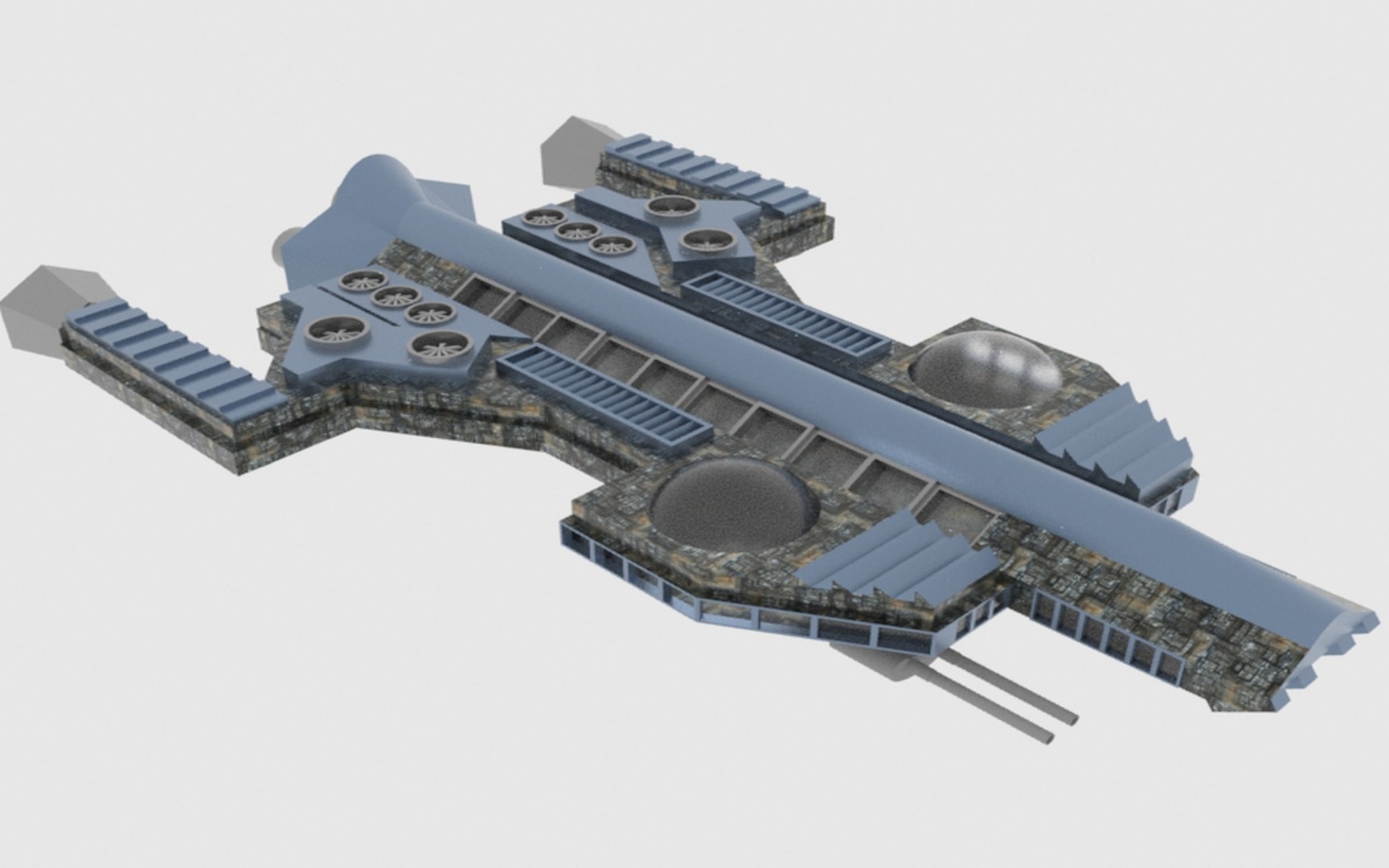 3D Te - 900 Spaceship - TurboSquid 1811248