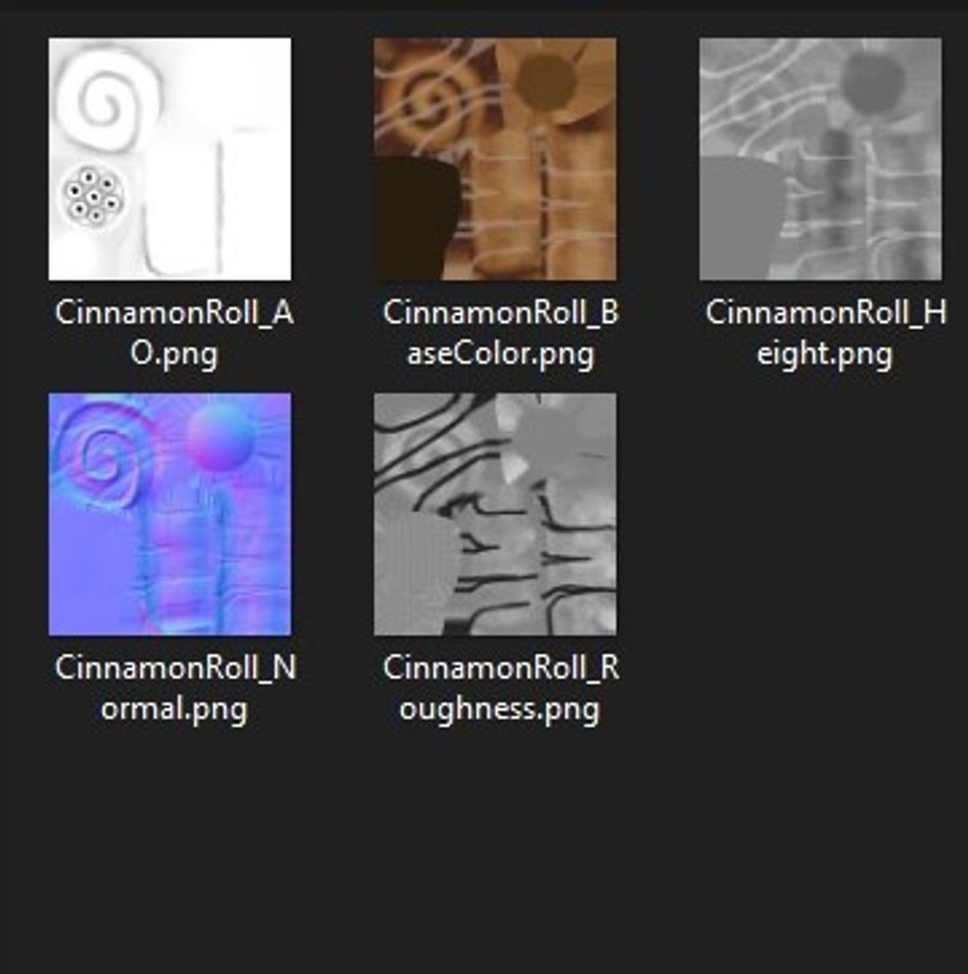 Cinnamon Rolls 3D Model - TurboSquid 1649637