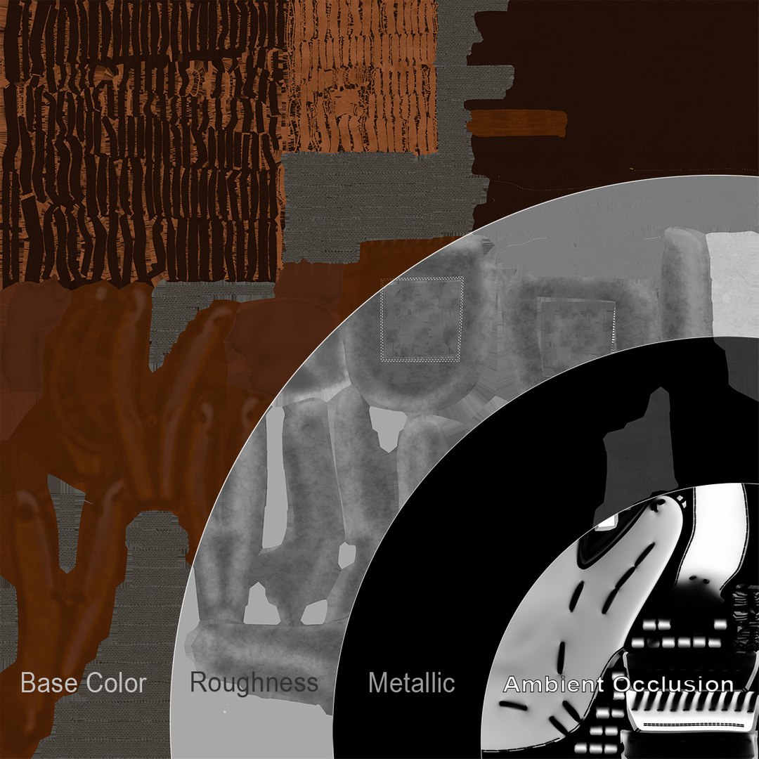 3D Baseball Glove 8K PBR Textures model - TurboSquid 1927115