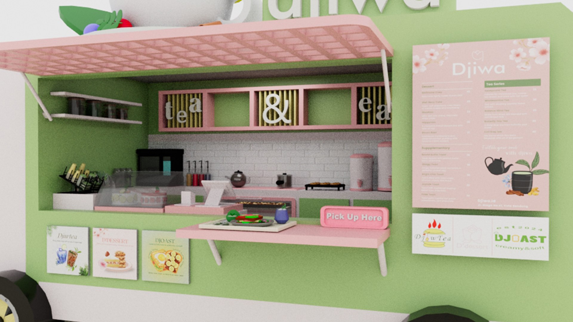 3D FOODTRUCK - TurboSquid 2330210