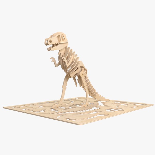 modelo 3d T-Rex Laser Cut Animado - TurboSquid 1666960