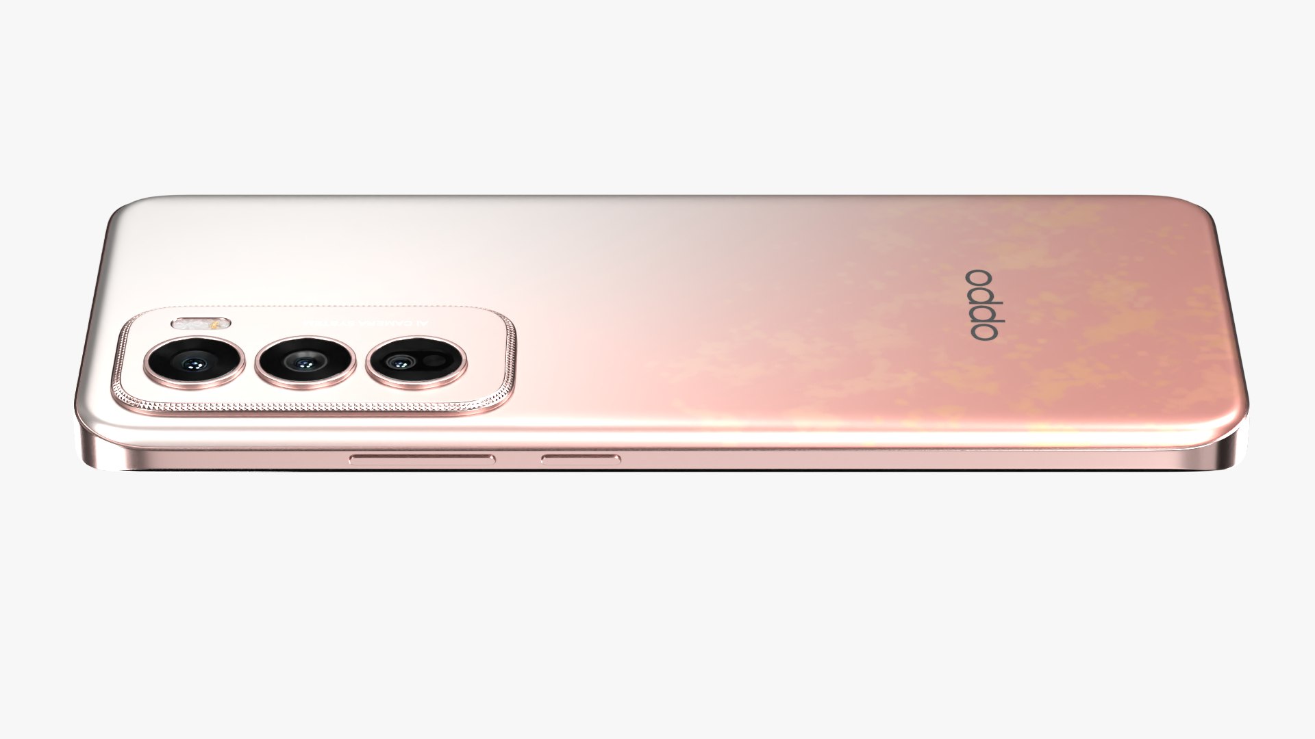 OPPO Reno 12 Sunset Pink Model - TurboSquid 2248863