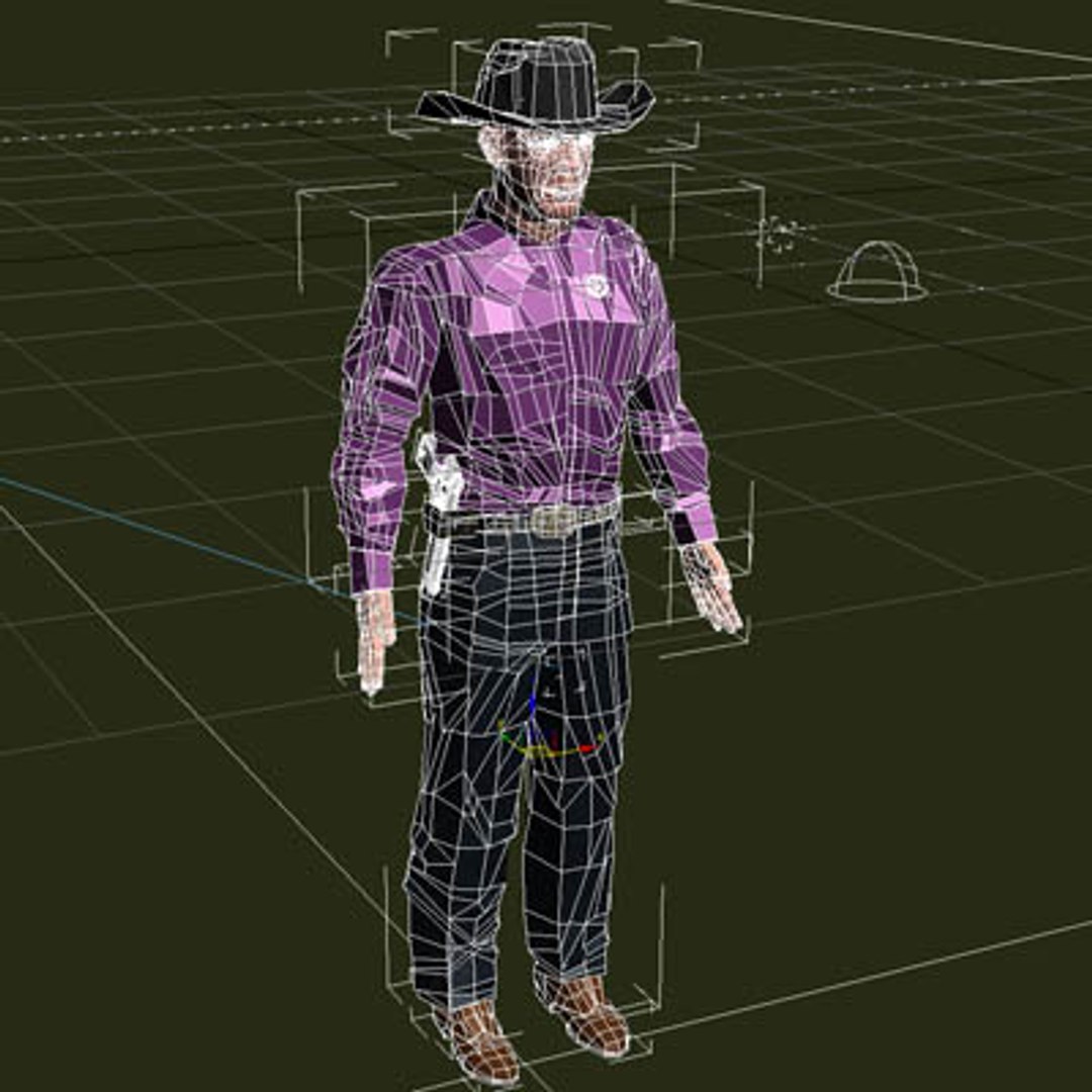 Texas Ranger 3d Model