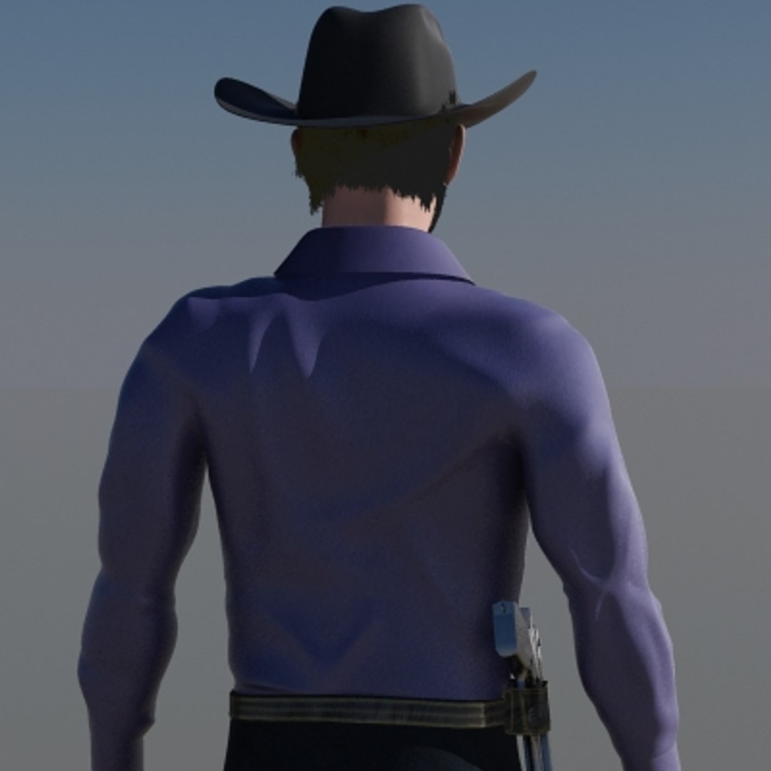 Texas Ranger 3d Model
