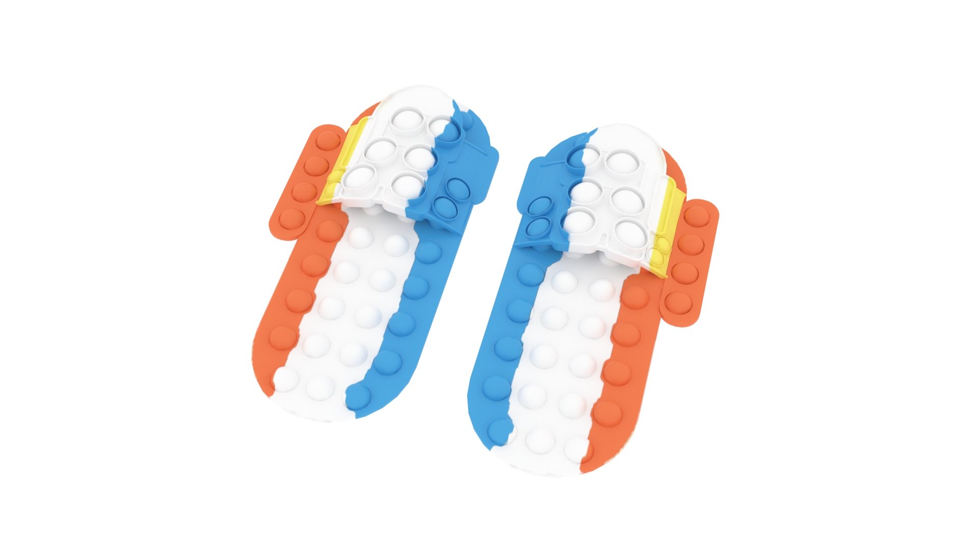 Among Us Pop It Slippers 3D Model - TurboSquid 1820832