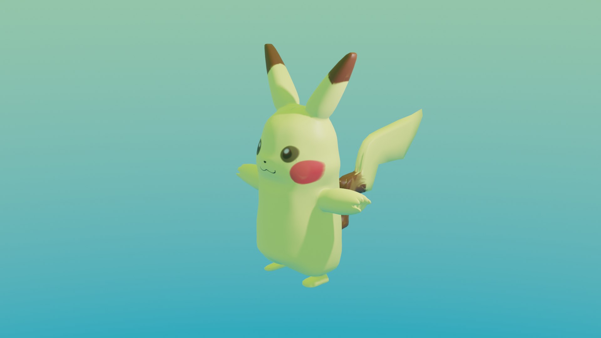 Pikachu Pokemon Rigged 3D - TurboSquid 1772620