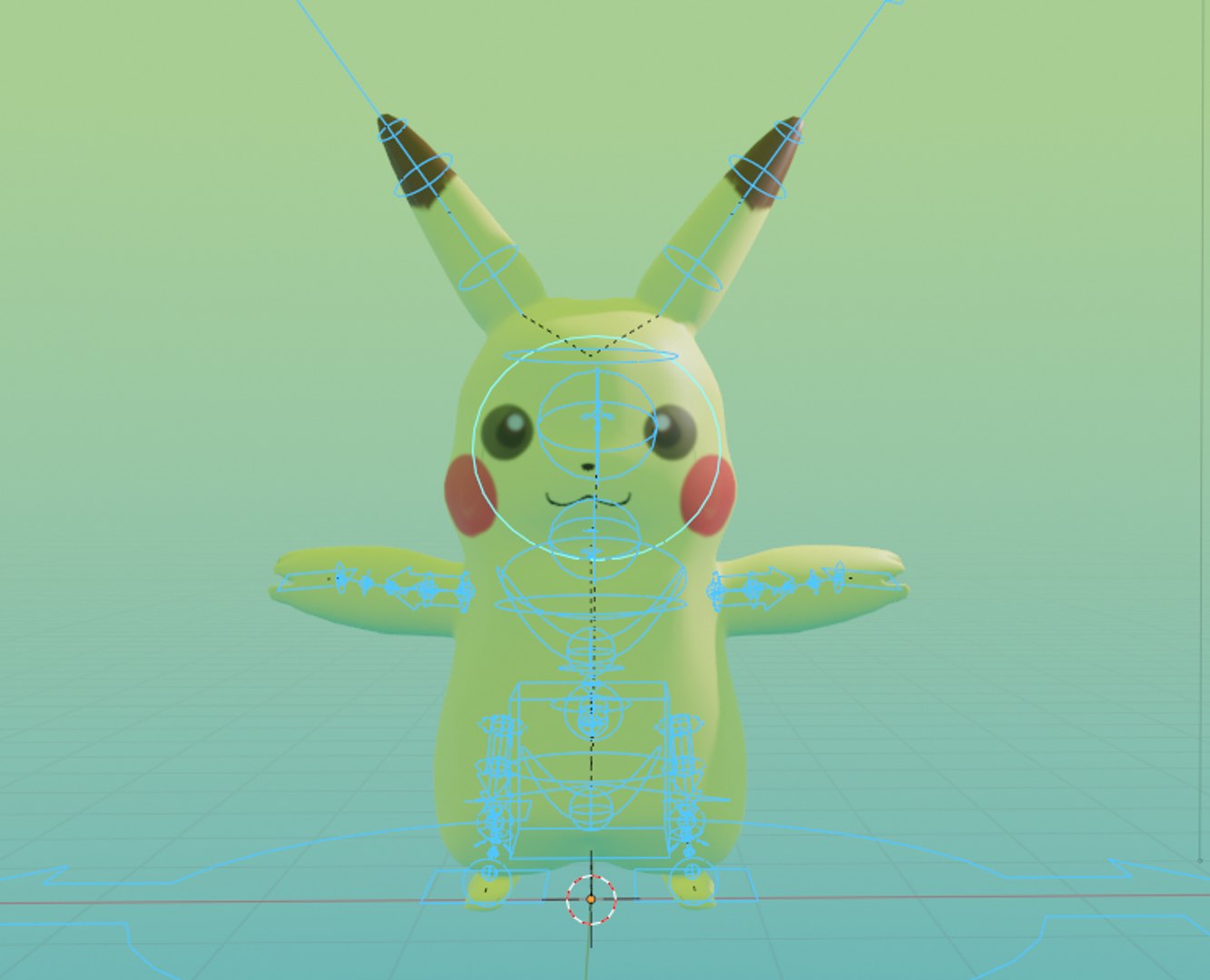 Pikachu Pokemon Rigged 3D - TurboSquid 1772620