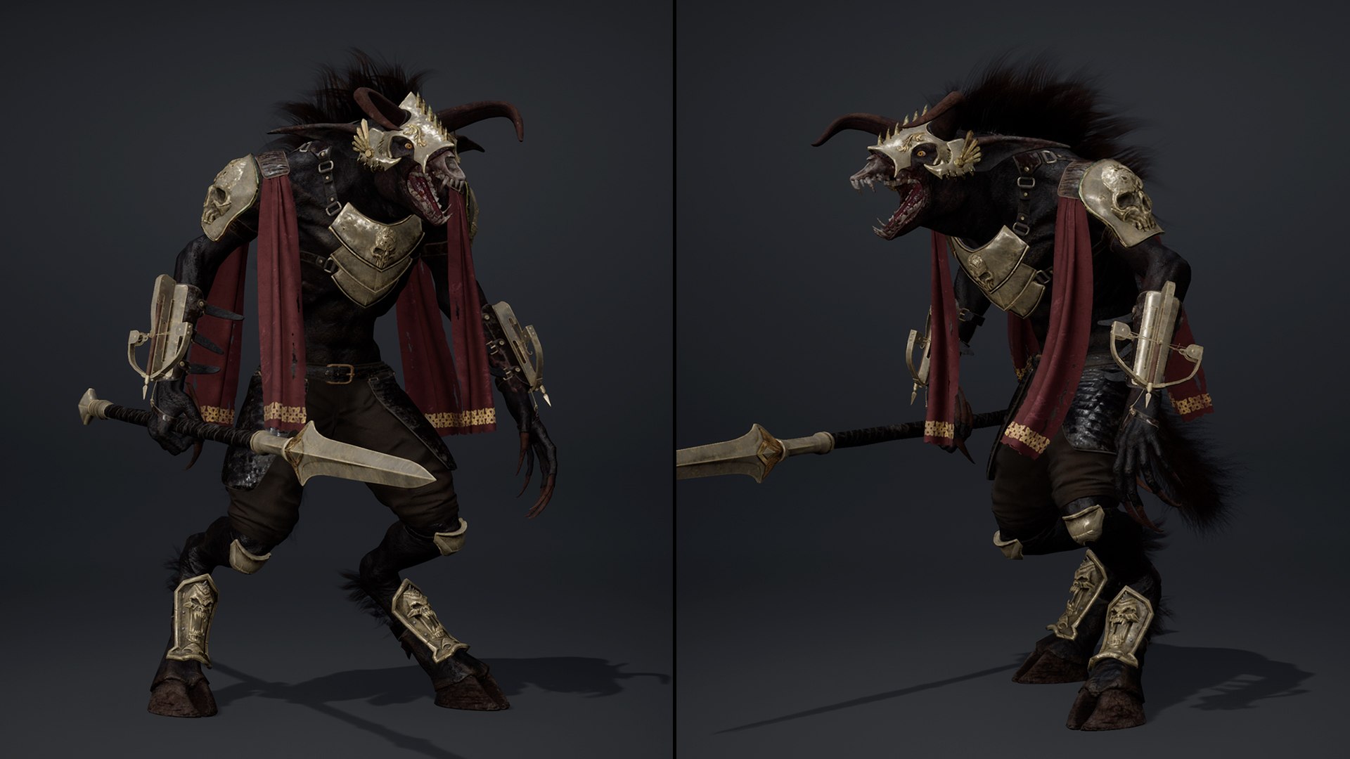 Shadow Spearman Arm2 Model - TurboSquid 2321095