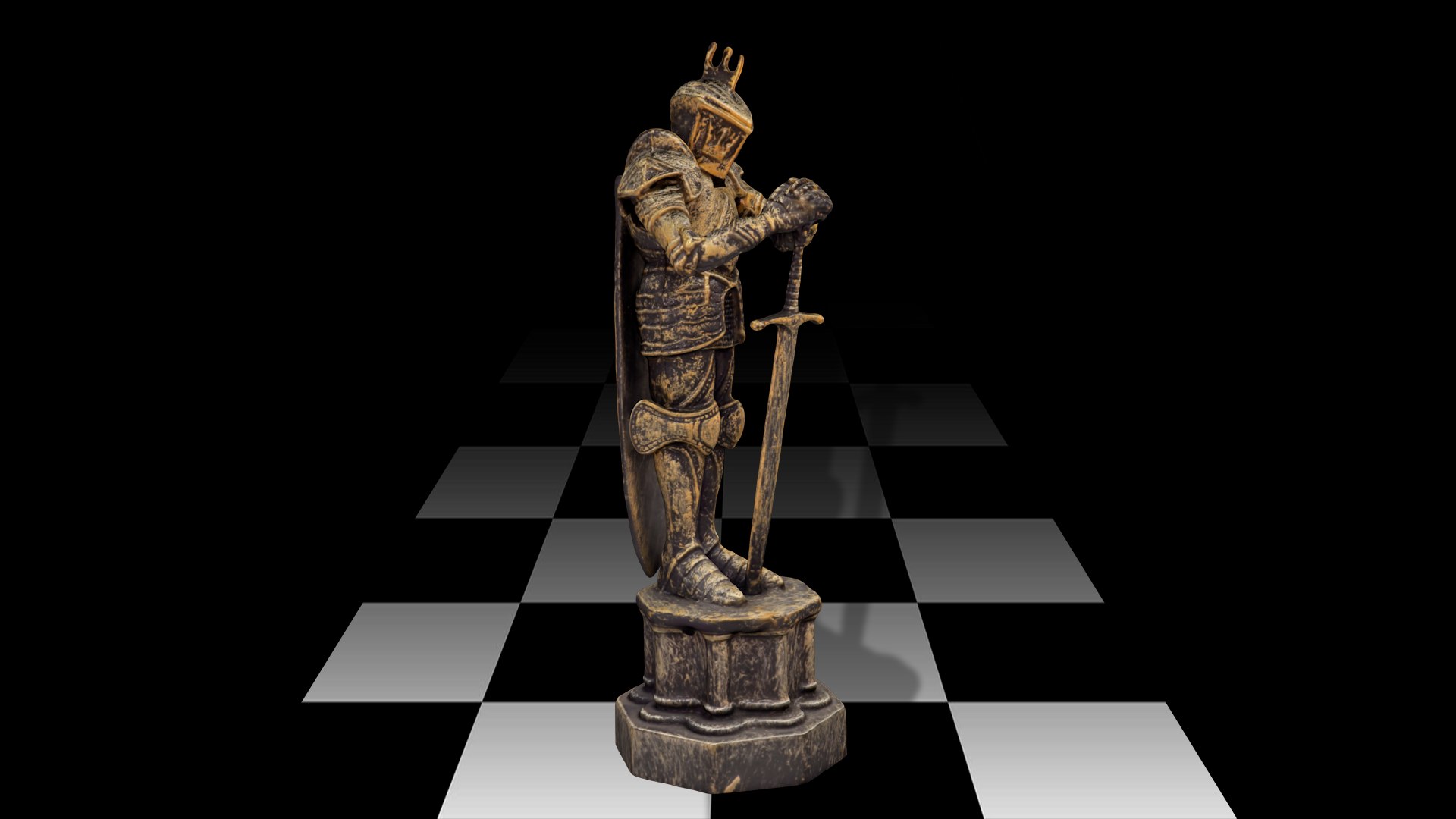 Chess Piece Is The King 3D Model - TurboSquid 2268203