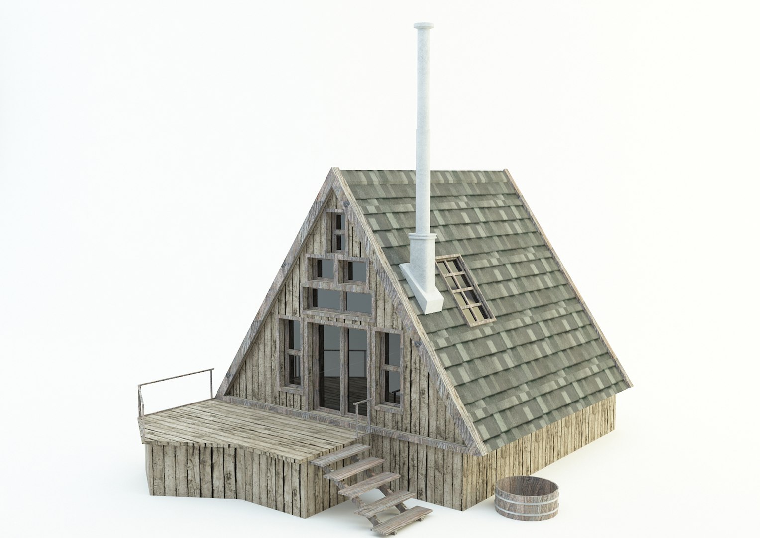 Forest Hut 3D Model - TurboSquid 2064264