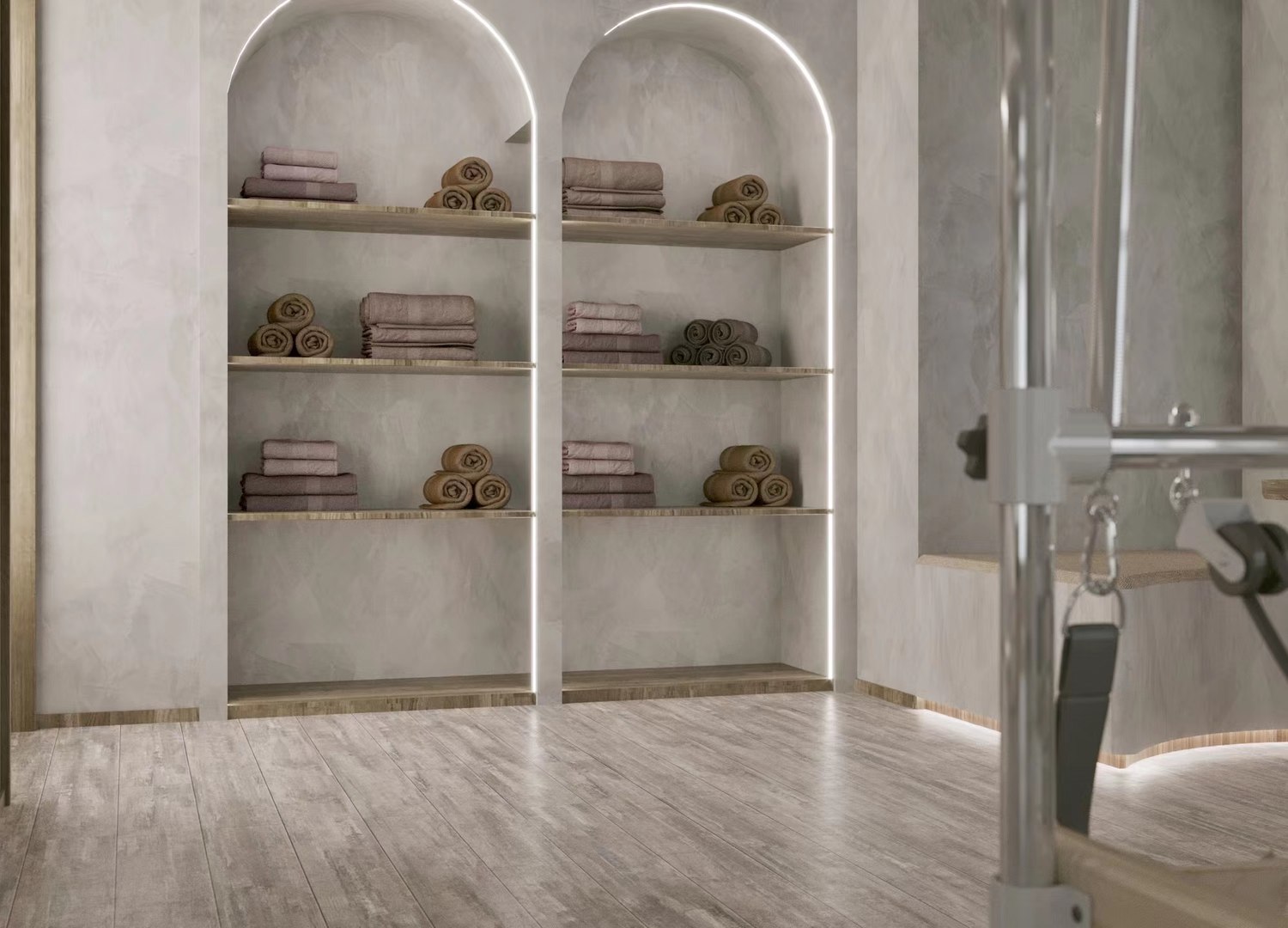 Pilates Reformer Studio Interior Model 3D - TurboSquid 2053184