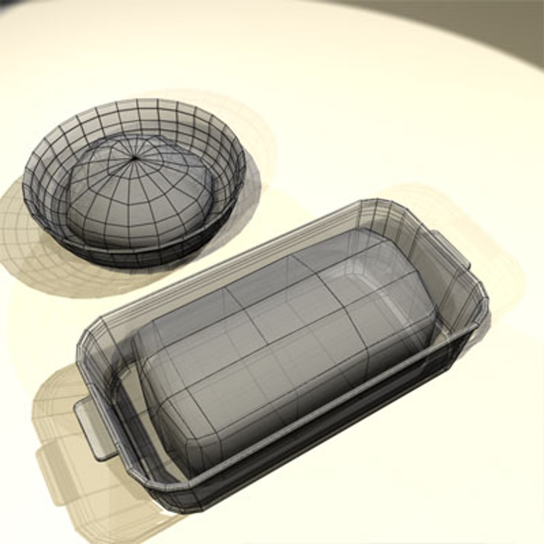 Meat Loaf Raw 01 3d Model