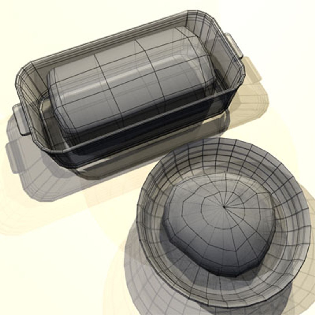 Meat Loaf Raw 01 3d Model