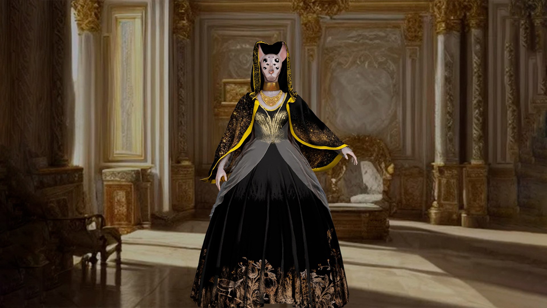 3D Model Female Sphynx Human Model - TurboSquid 2284182