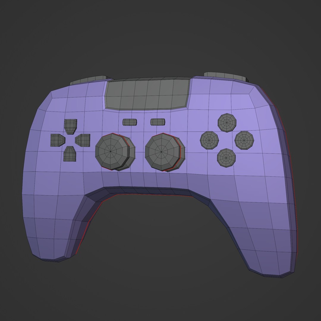 Cartoon Game Controller Icon 3D Model - TurboSquid 1962937