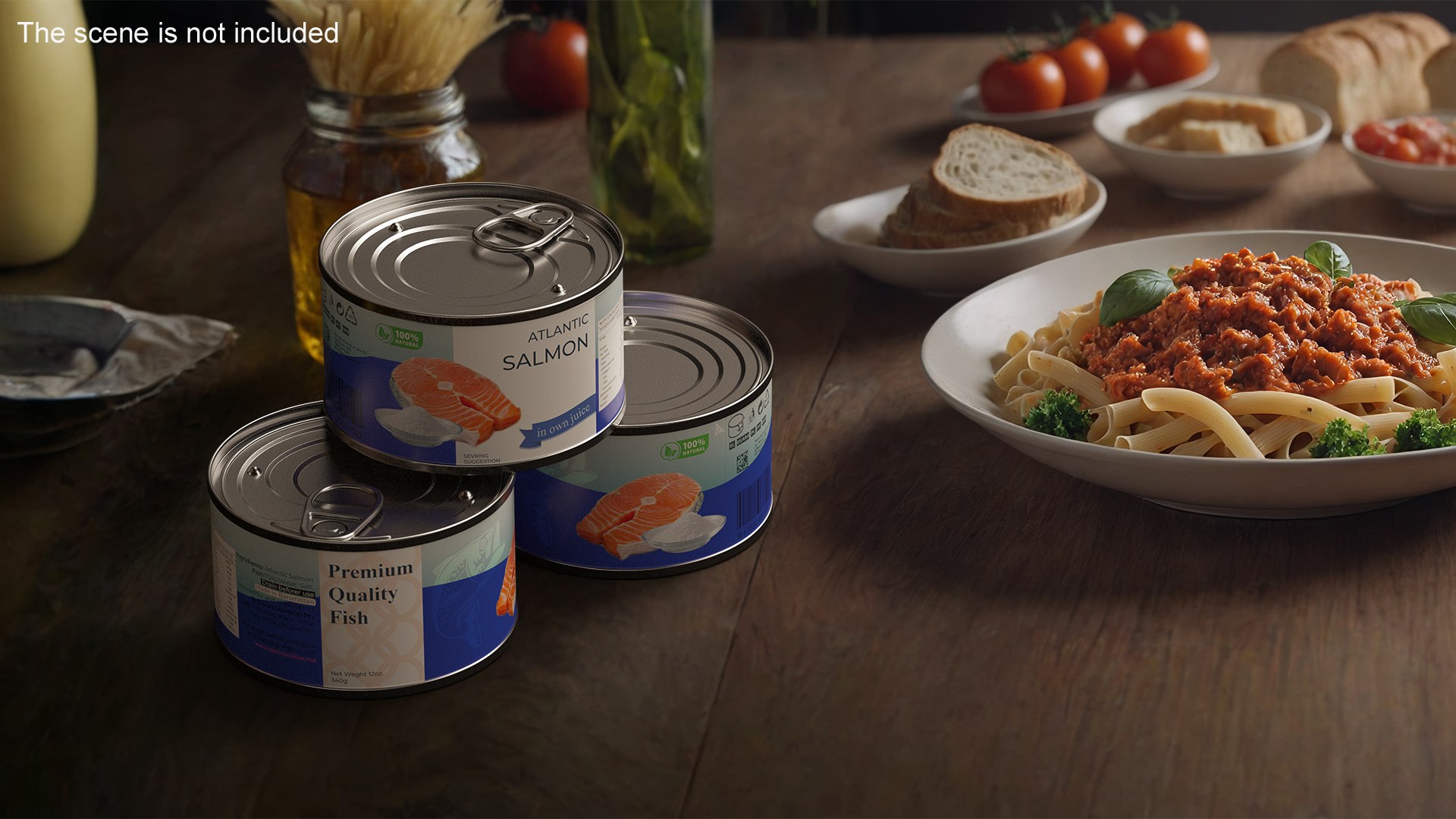 Canned Salmon Model - TurboSquid 2269726