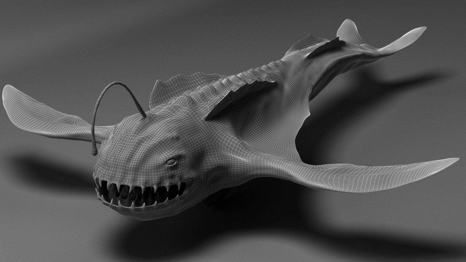 3D Leviathan Sea Monster Model - TurboSquid 1645822
