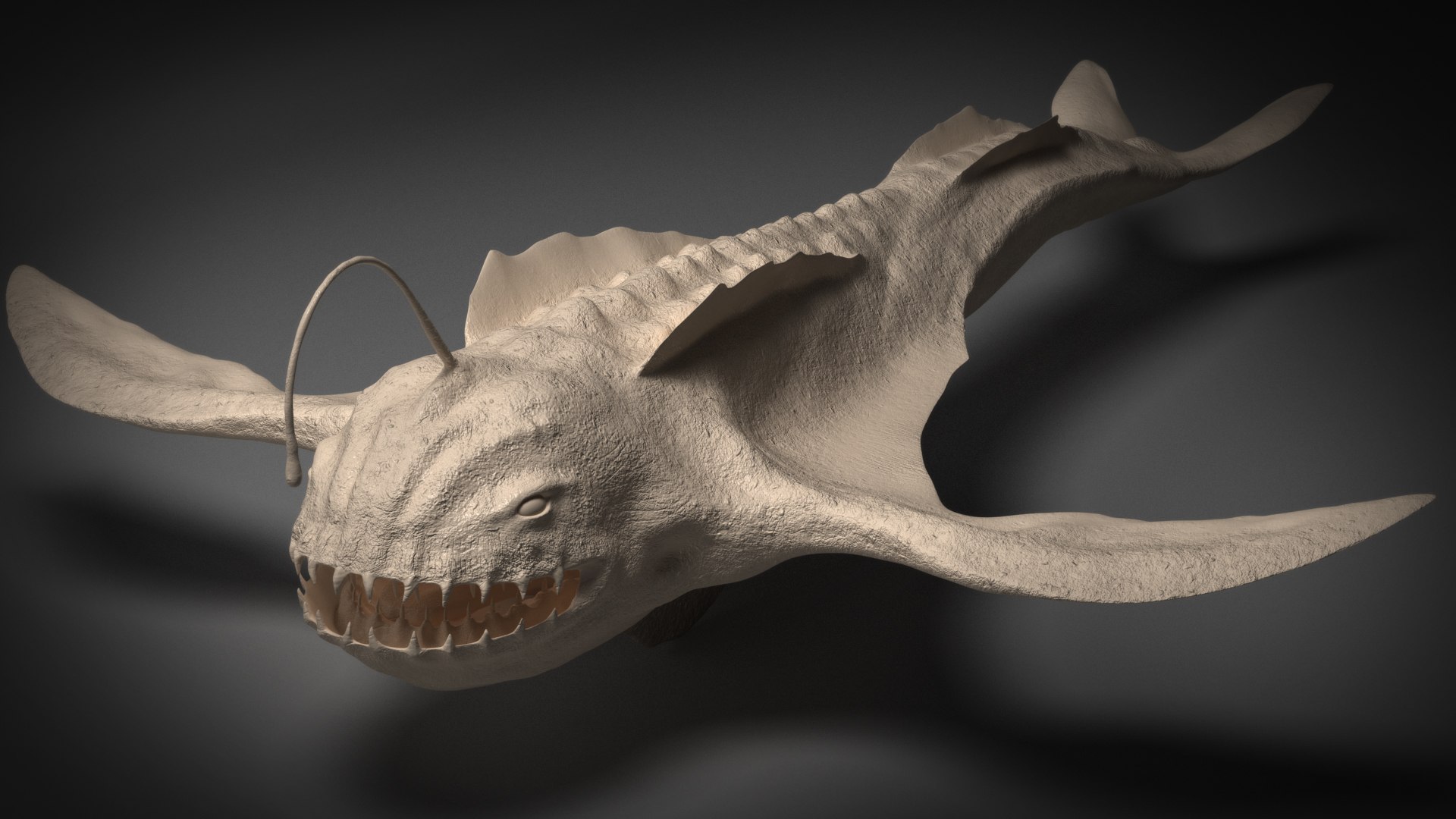 3D Leviathan Sea Monster Model - TurboSquid 1645822