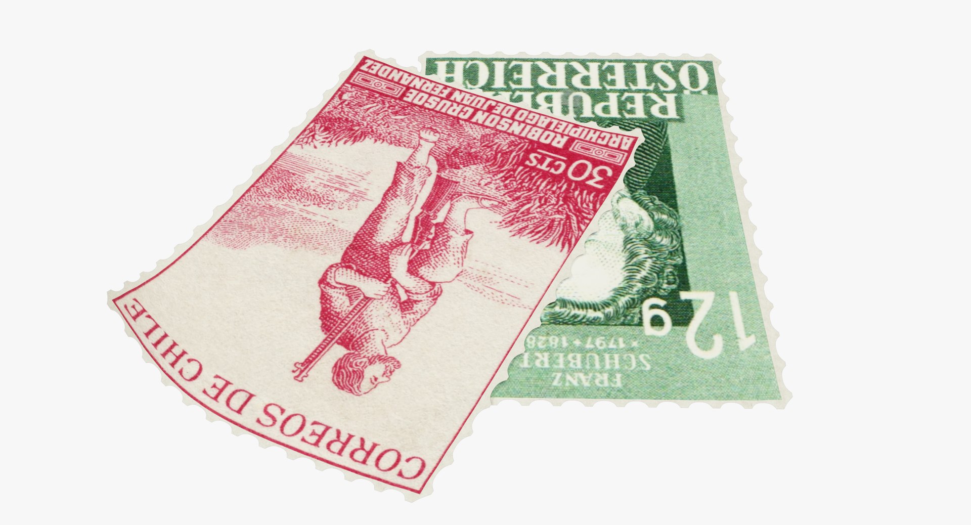 Postage Stamps 3D Model - TurboSquid 1423035