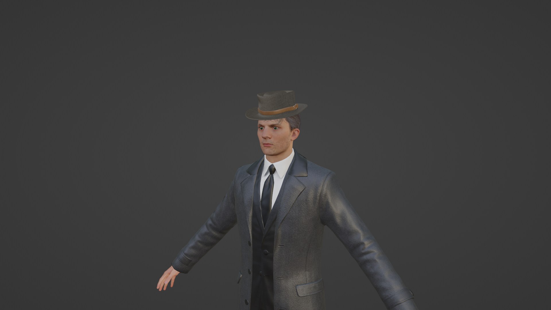 Mafia Character 3D Model - TurboSquid 2222732