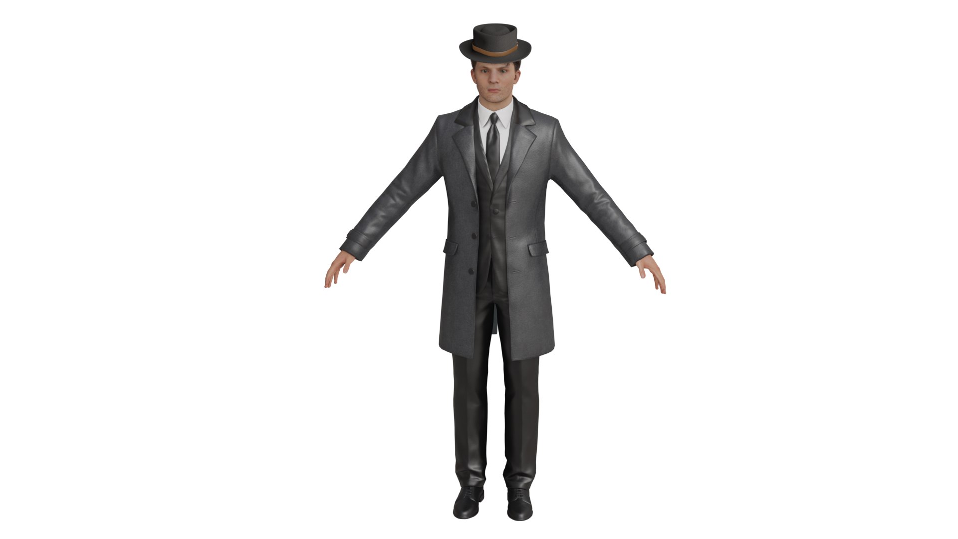 Mafia Character 3D Model - TurboSquid 2222732