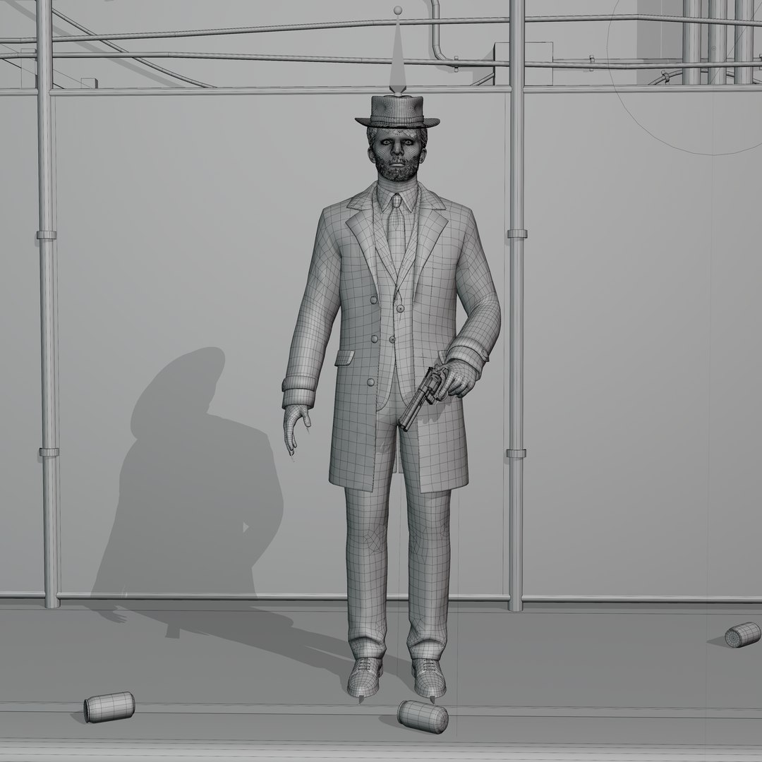Mafia Character 3D Model - TurboSquid 2222732