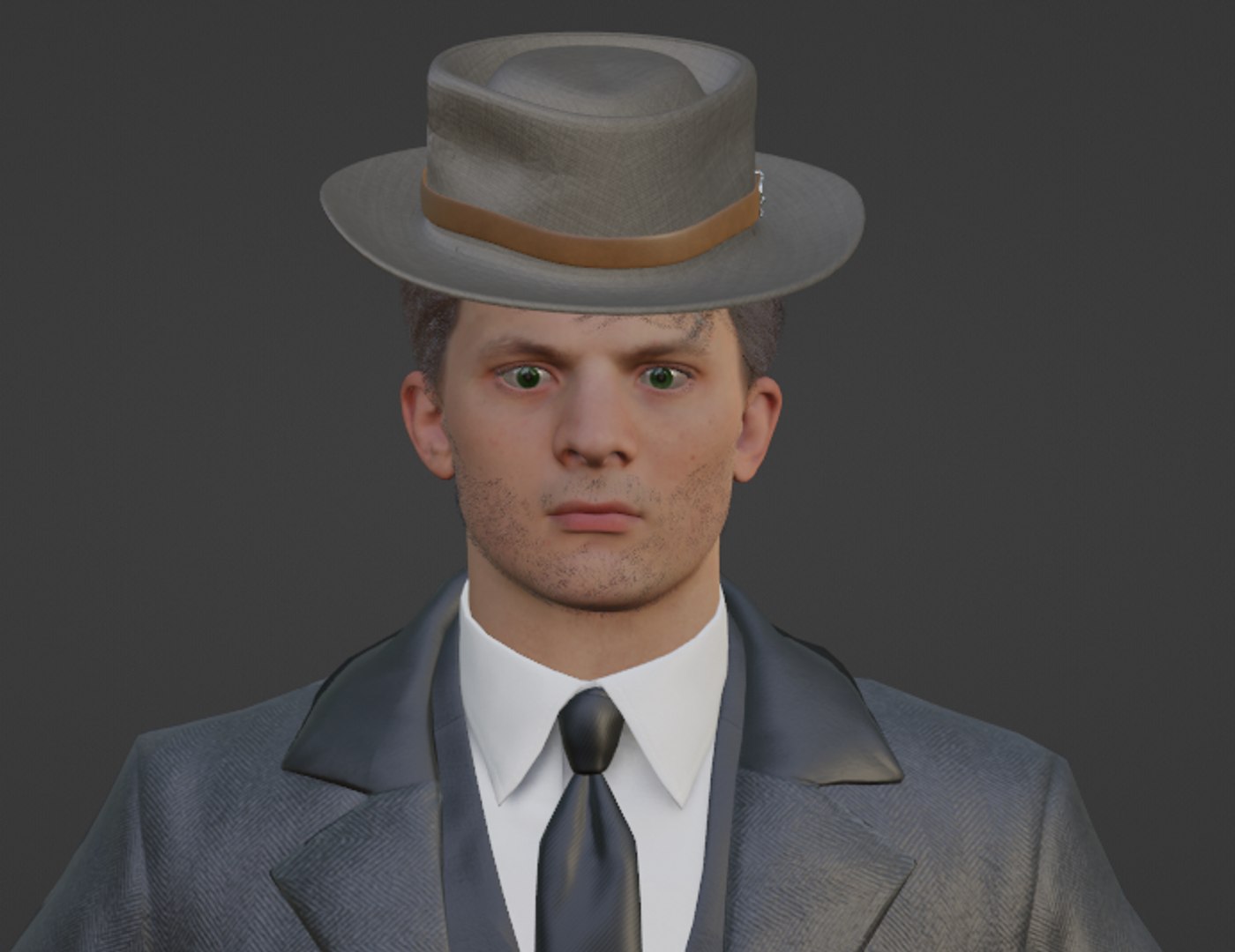 Mafia Character 3D Model - TurboSquid 2222732
