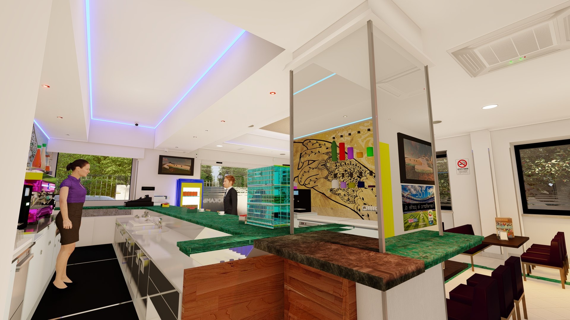 FULLY EQUIPPED BAR Model - TurboSquid 1934211