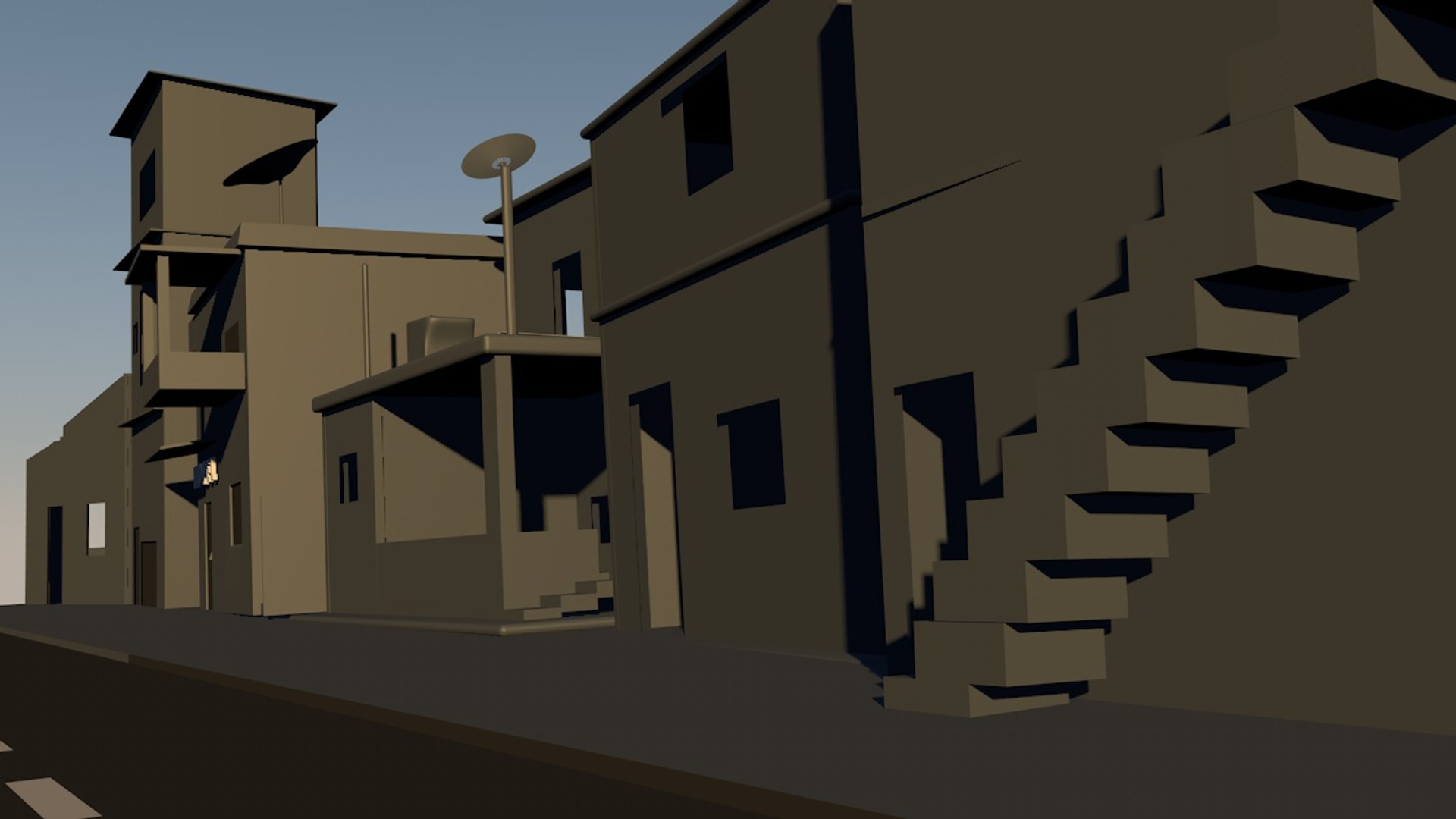 Favela Brasileira 3D Model - TurboSquid 1363730