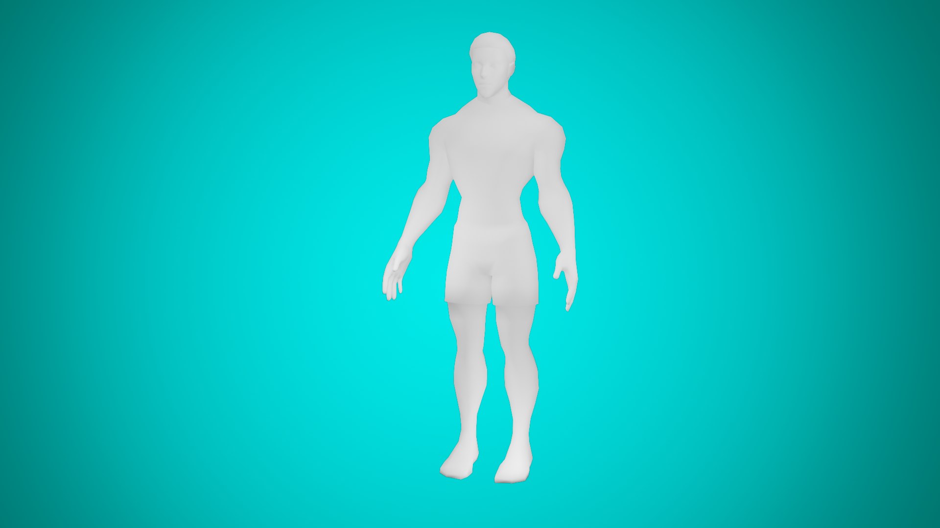 Jaime: Stylized Character - Male Base mesh Game-ready 3D model ...