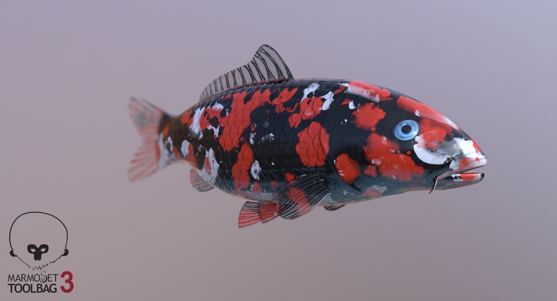 Koi Fish 3D Model - TurboSquid 1248022