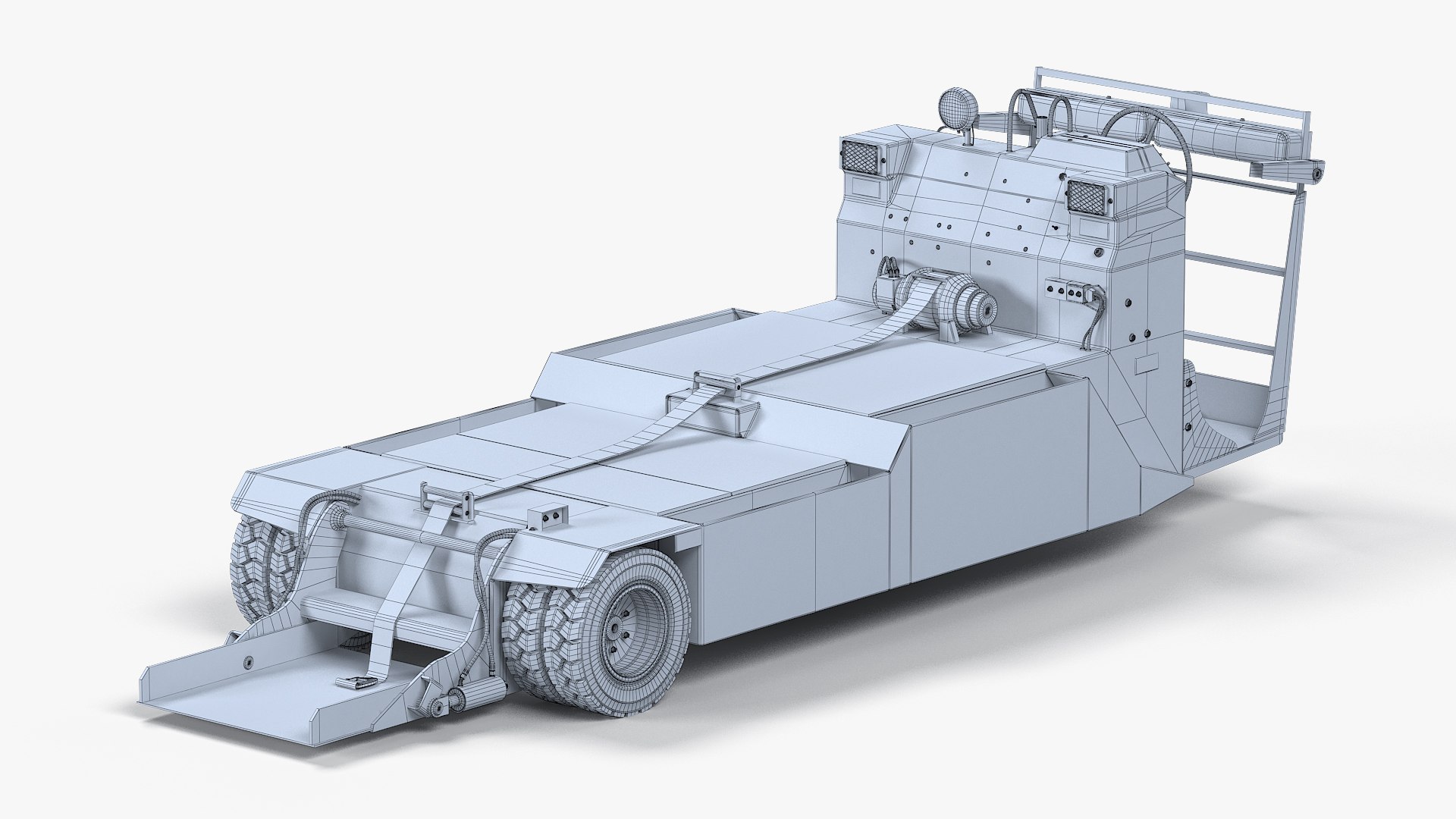 Aircraft Tug 3D Model - TurboSquid 1683829