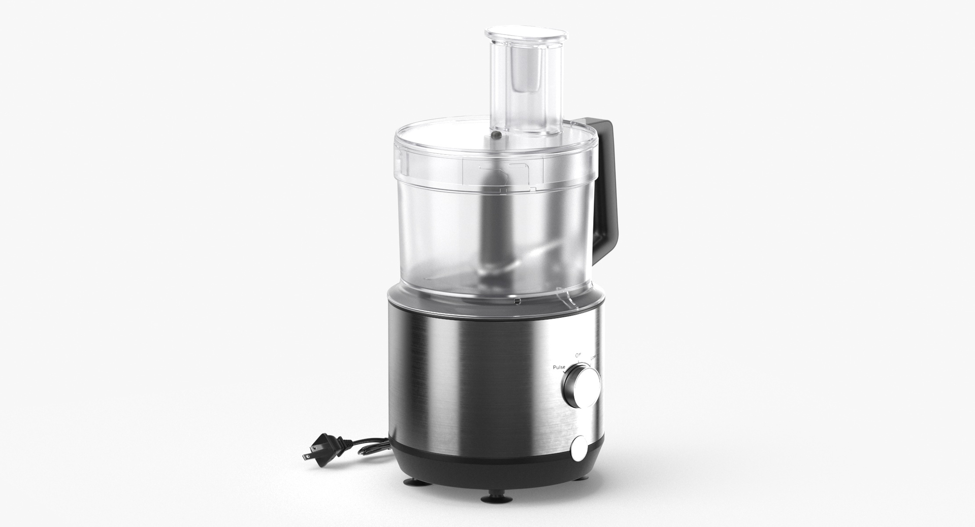 3D model Food Processor Device and Blank Box and Generic Label ...