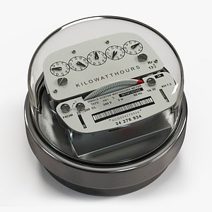 Medidor Eléctrico 3D Modelos para Descargar | TurboSquid