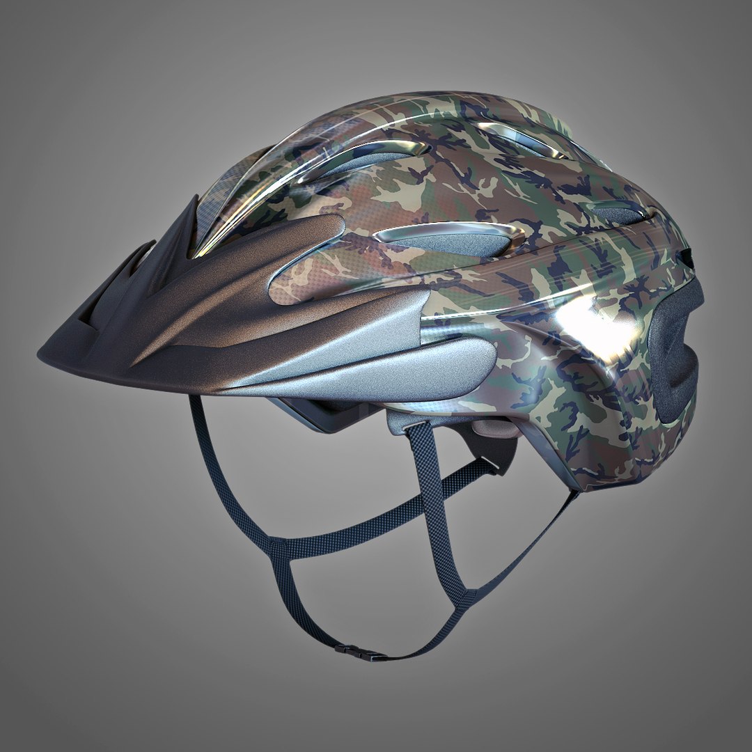 3d Model Bicycle Helmet