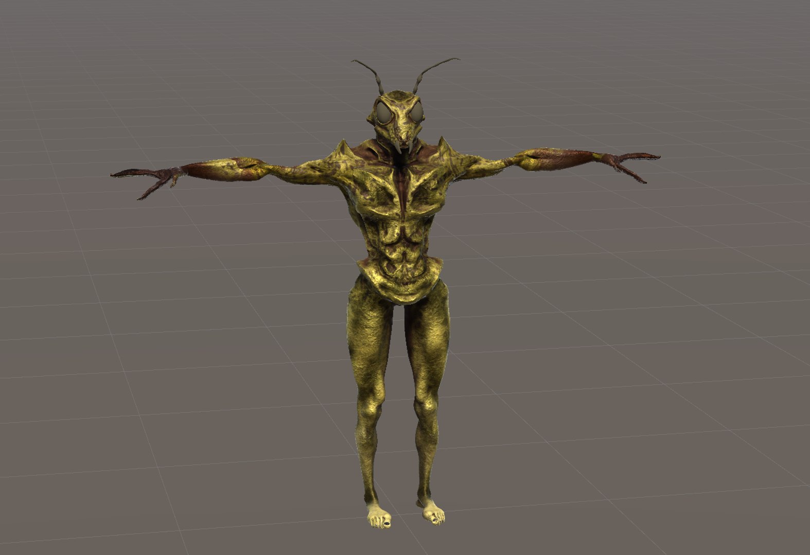 3D Wasp Man Monster - TurboSquid 1938393
