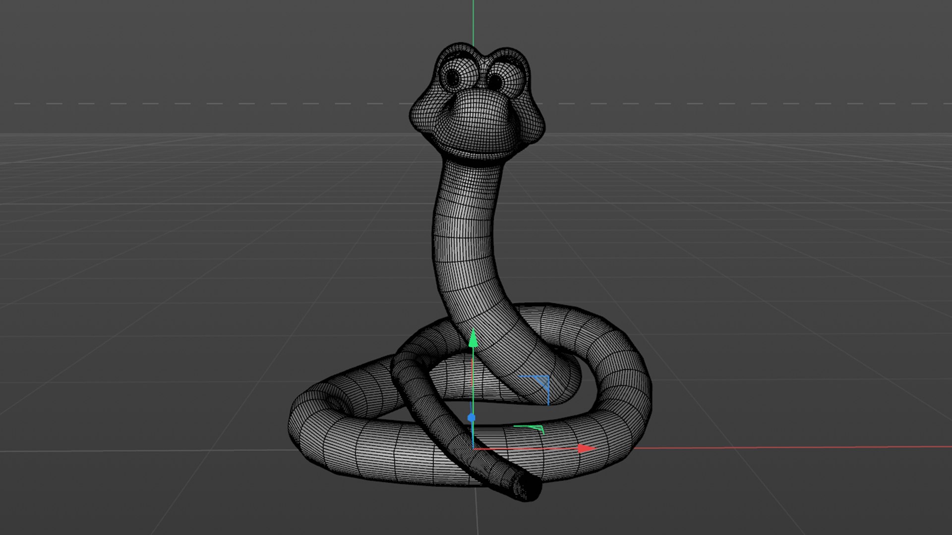 3D Toon Snake Rigged - TurboSquid 2017098