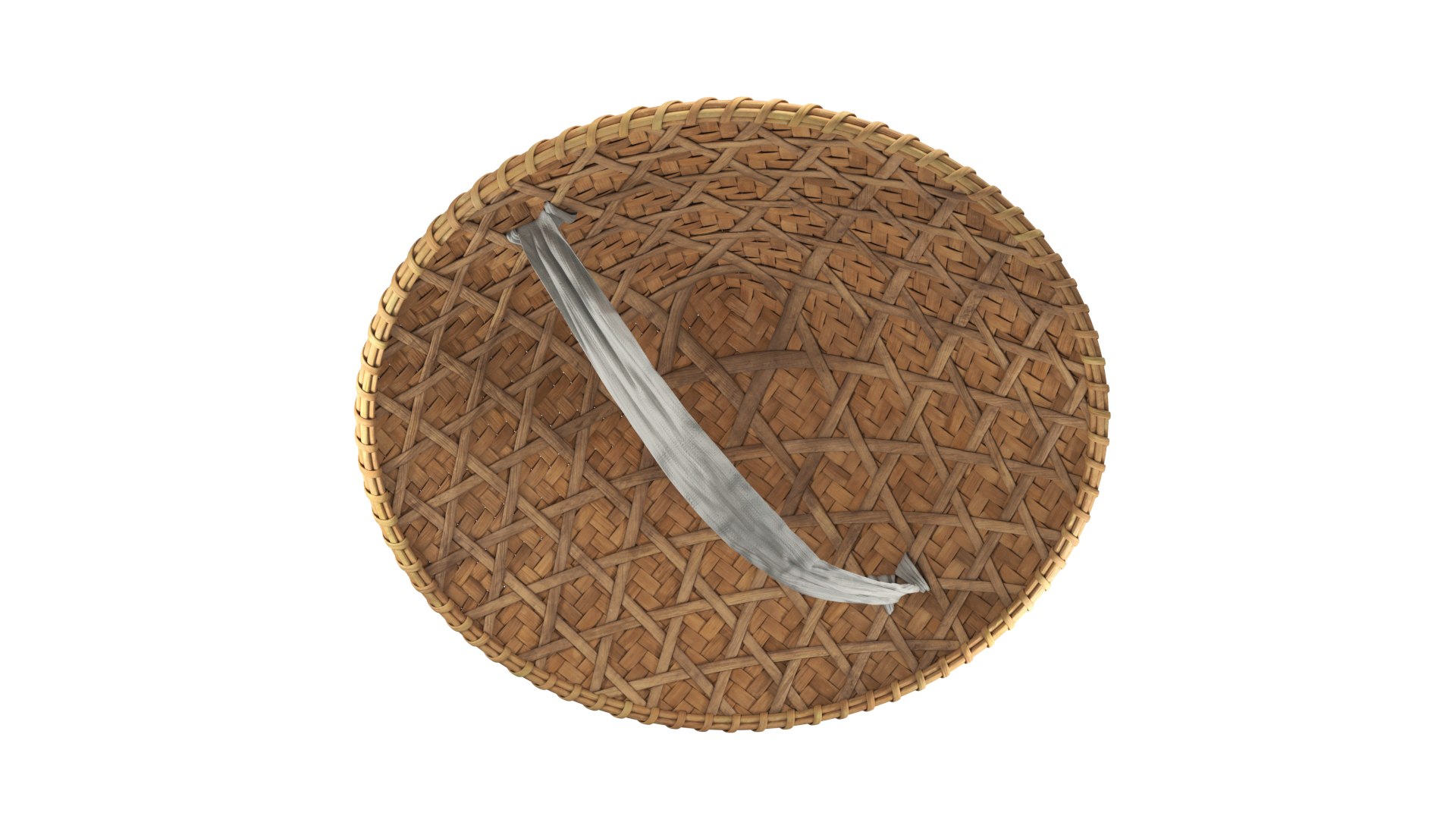 Asian Bamboo Hat 3D Model - TurboSquid 1833128