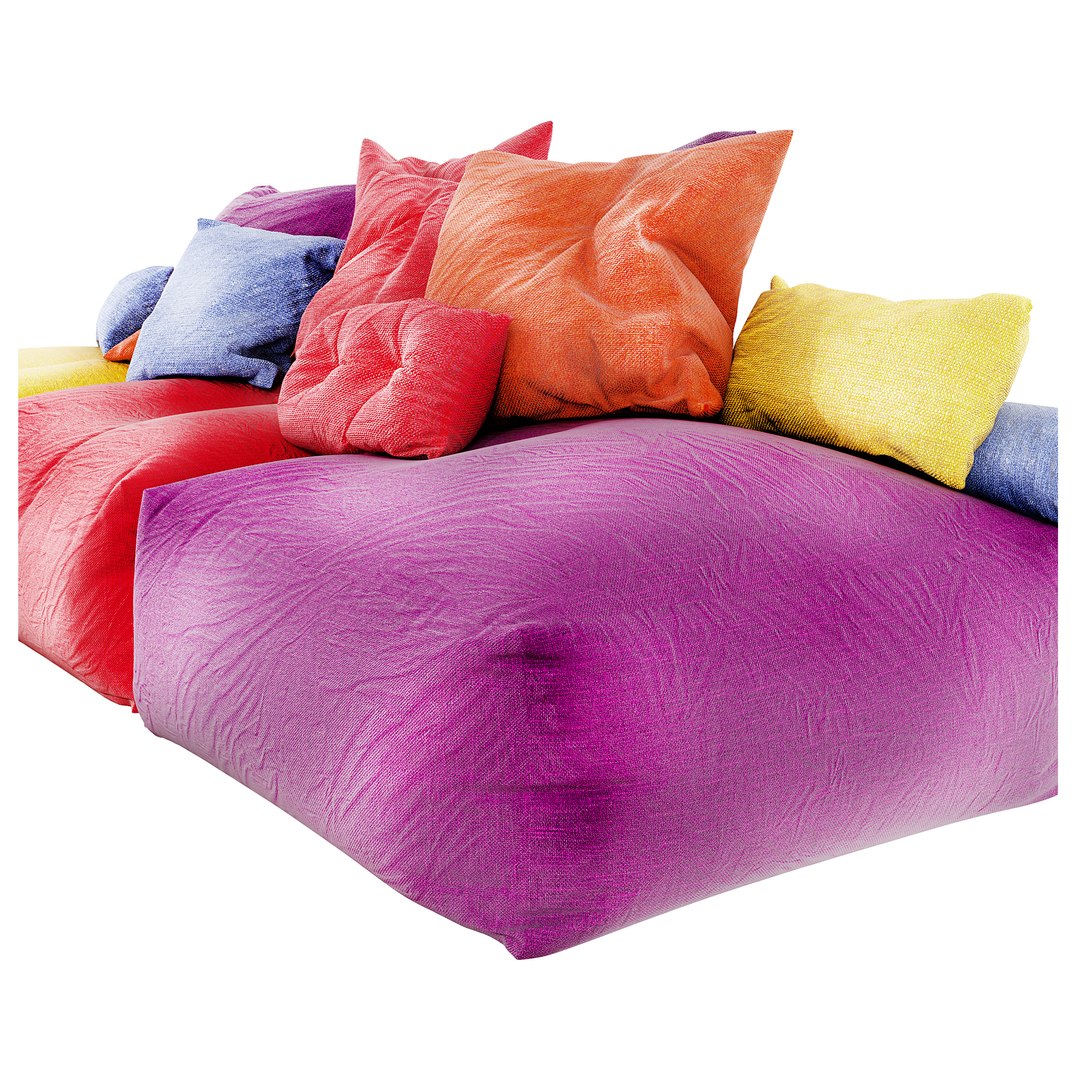 3D Twils Soft Poufs - TurboSquid 1496616