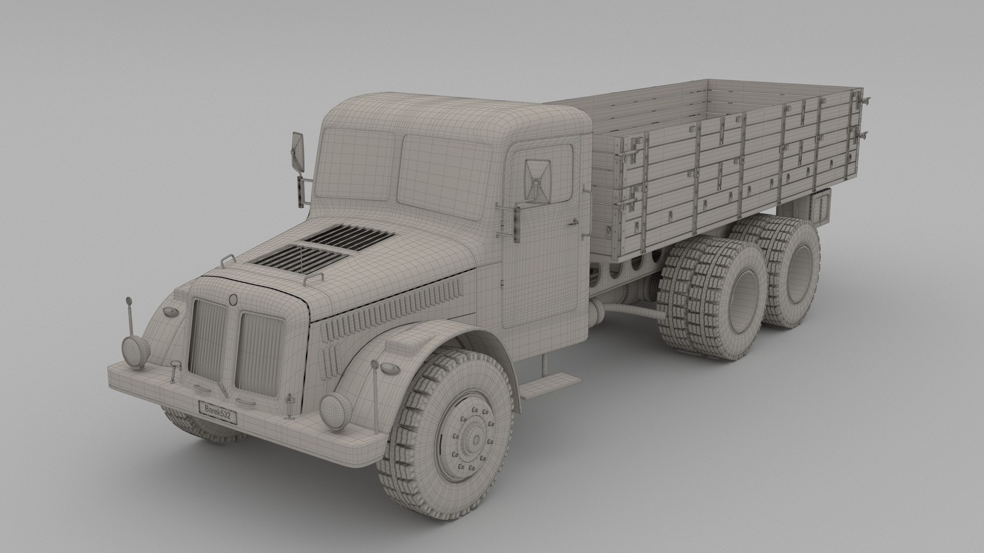 3D Tatra 111 Pack-2cabins Model - TurboSquid 2170363