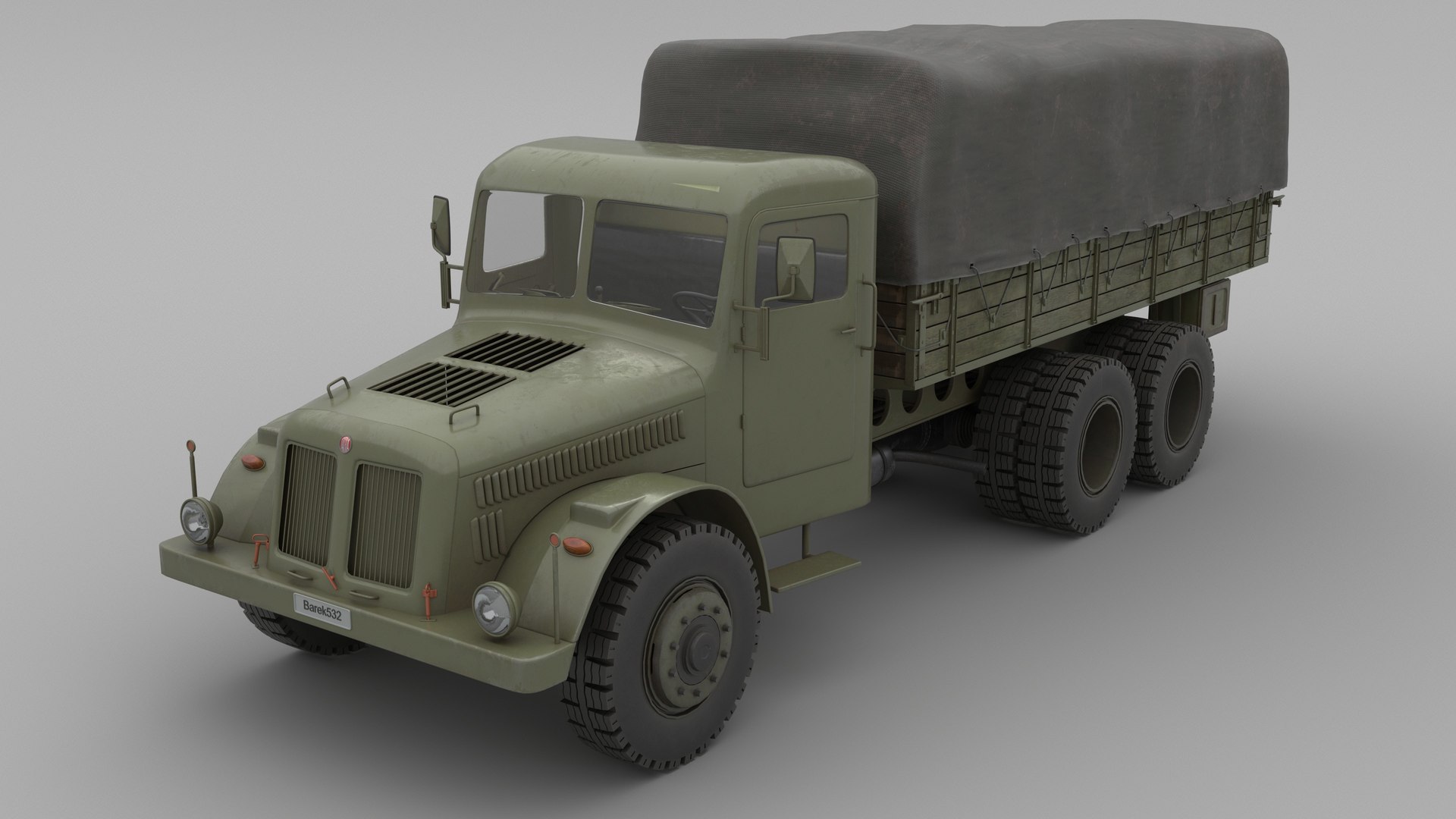 3D Tatra 111 pack-2cabins model - TurboSquid 2170363