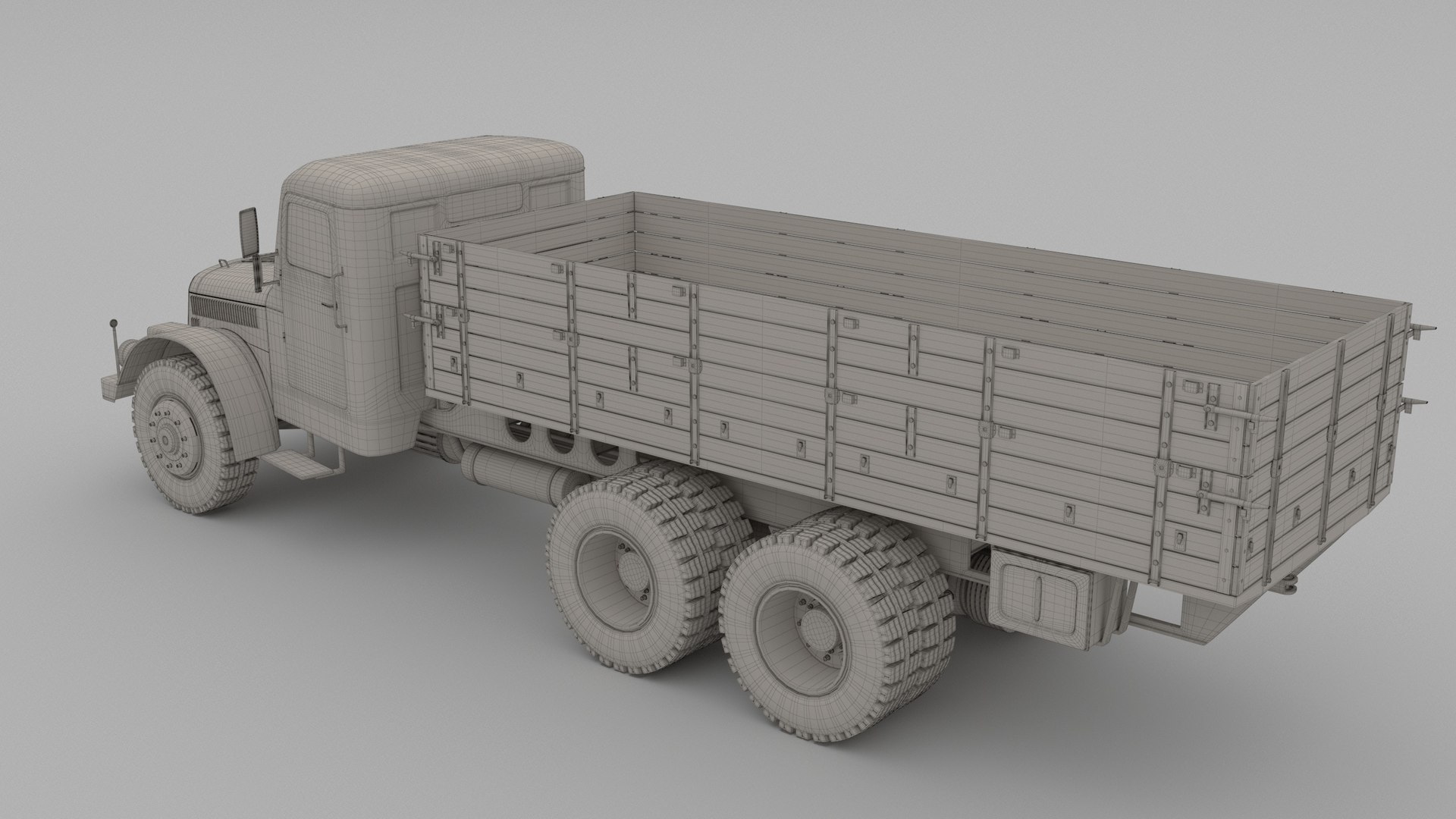3D Tatra 111 pack-2cabins model - TurboSquid 2170363