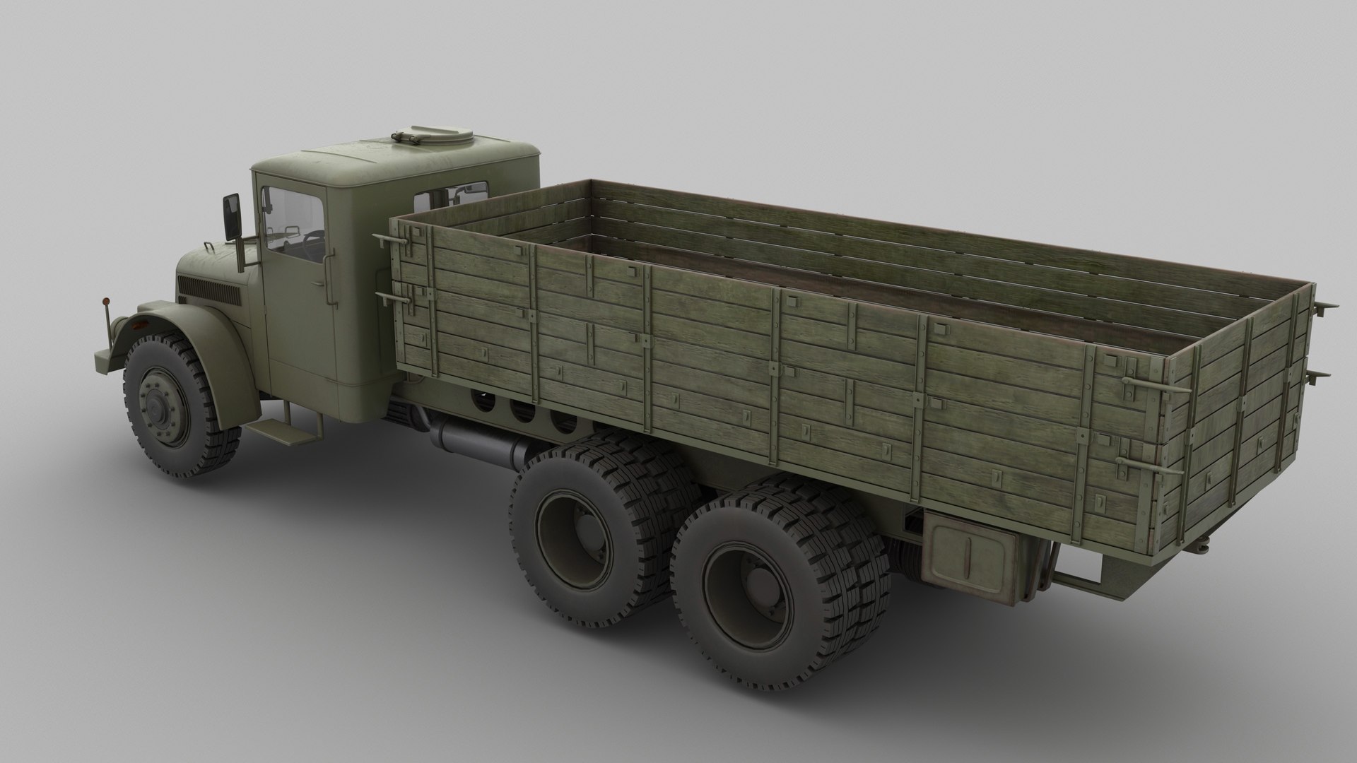 3D Tatra 111 pack-2cabins model - TurboSquid 2170363