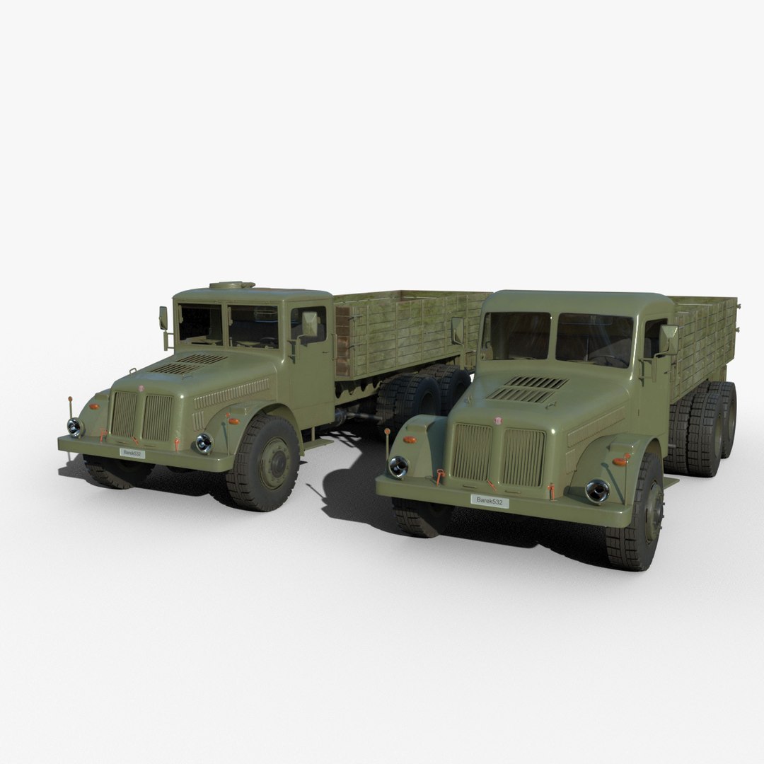 3D Tatra 111 pack-2cabins model - TurboSquid 2170363